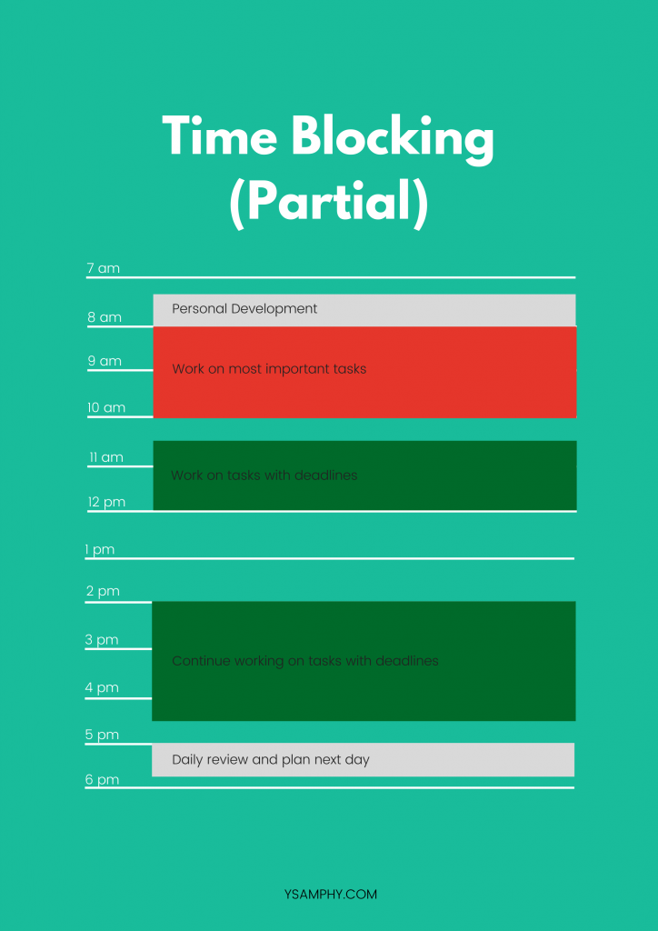 Time Blocking Method: Advantages And Disadvantages